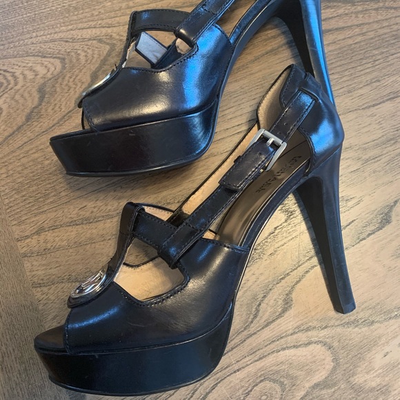 MICHAEL Michael Kors | Shoes | Michael Kors Full Leather Heels | Poshmark